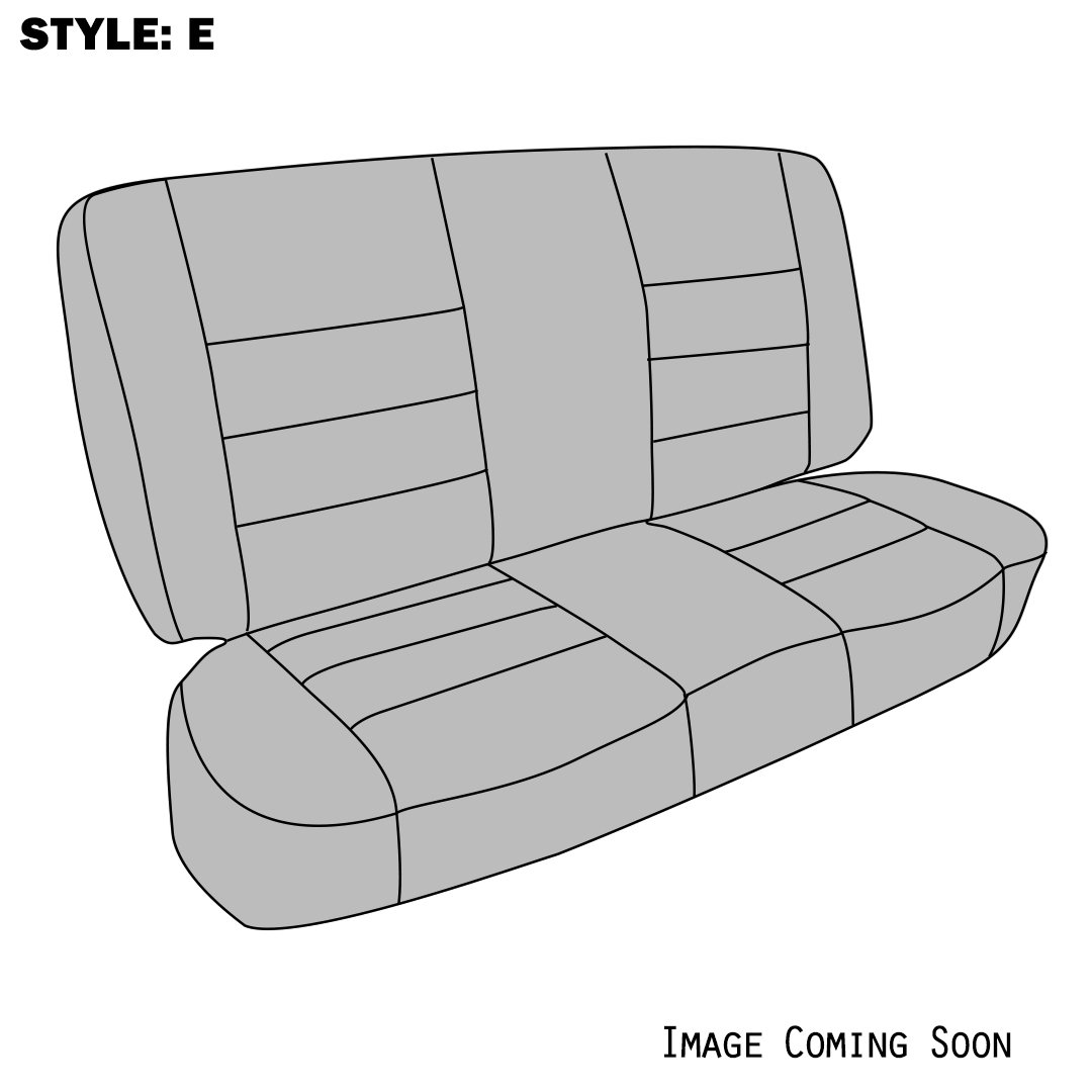 1982 VW Watercooled Rabbit Seat Upholstery