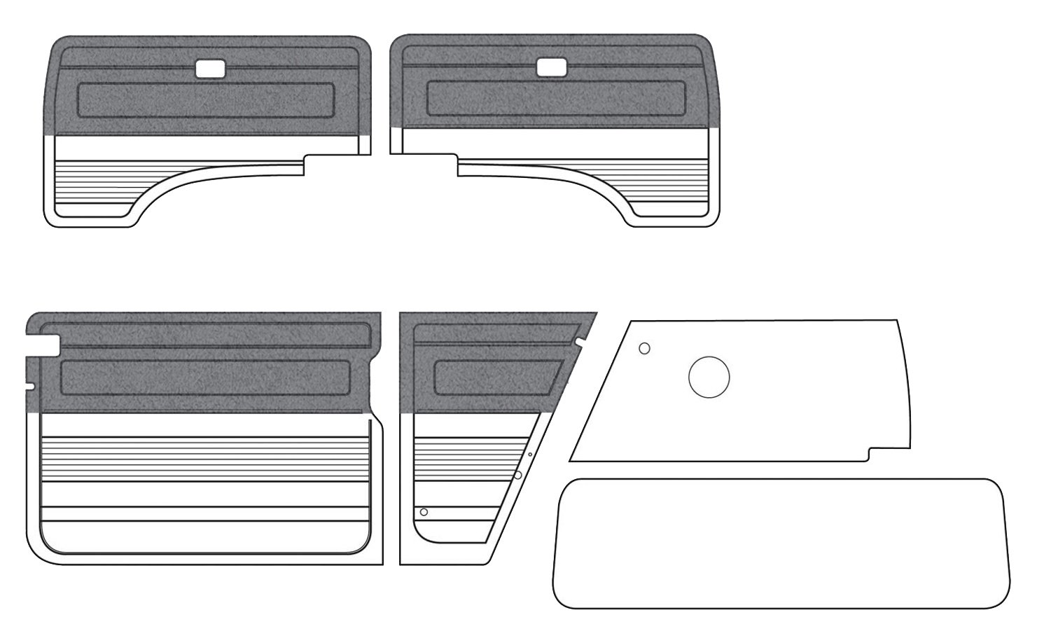 Vanagon Door Panels