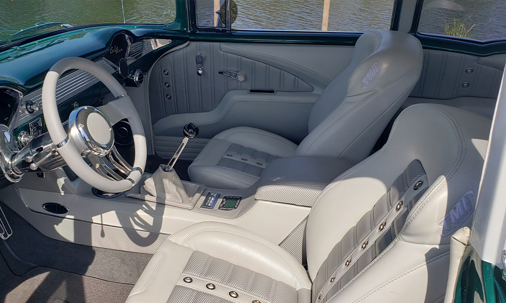 1956 Chevy Custom Interiors 1956 CHEVROLET BEL AIR CUSTOM COUPE