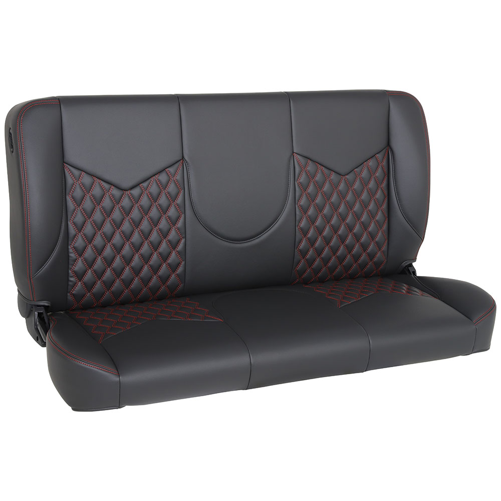 Pro-Series 55" Solid Back Bench Seat Without Center Bolster, Sport-DD ...