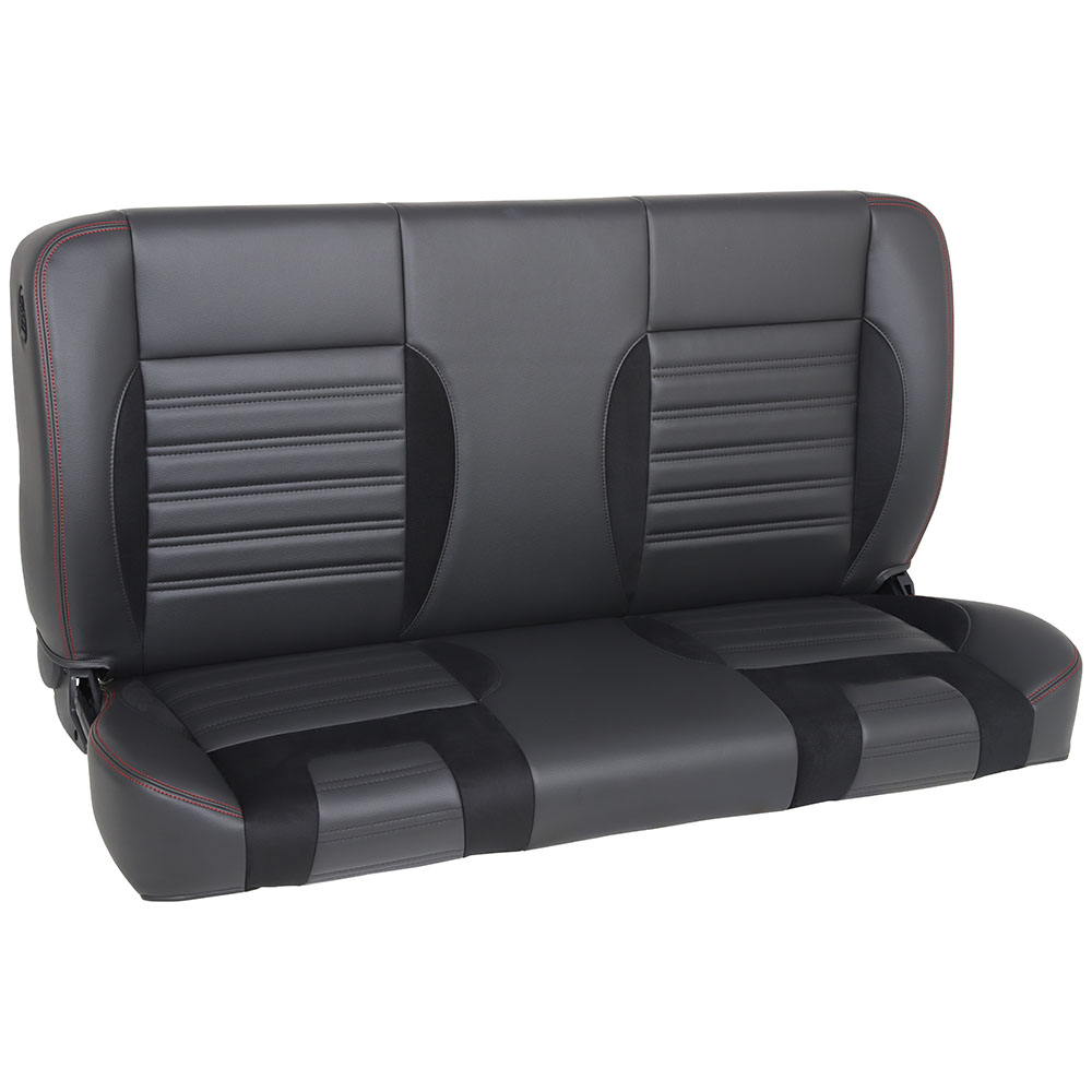 Pro-Series 55" Solid Back Bench Seat Without Center Bolster, Sport-R ...