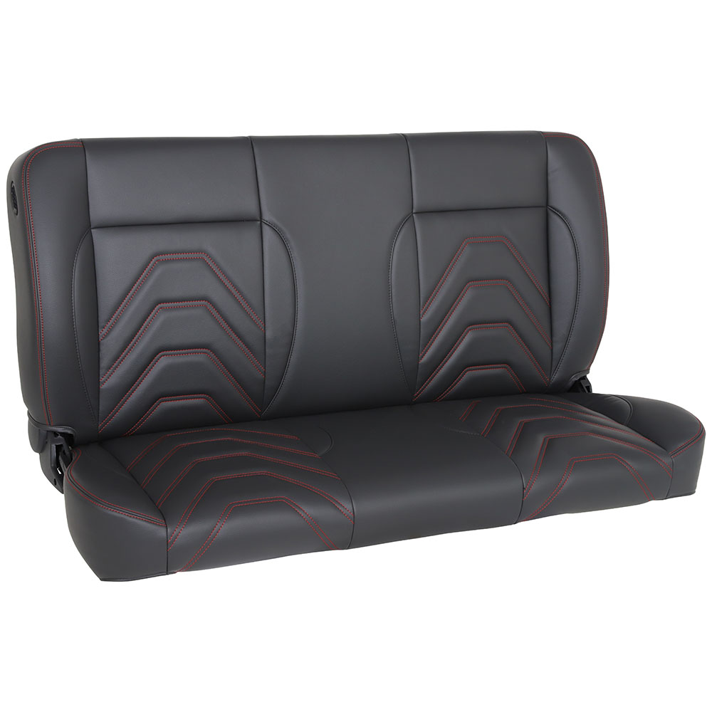 Pro-Series 55" Solid Back Bench Seat Without Center Bolster, Sport-S ...