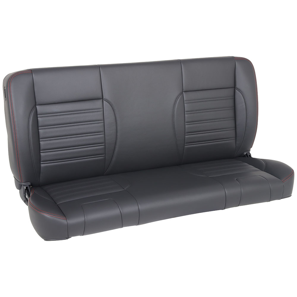 Pro-Series 60" Solid Back Bench Seat Without Center Bolster, Sport Pattern