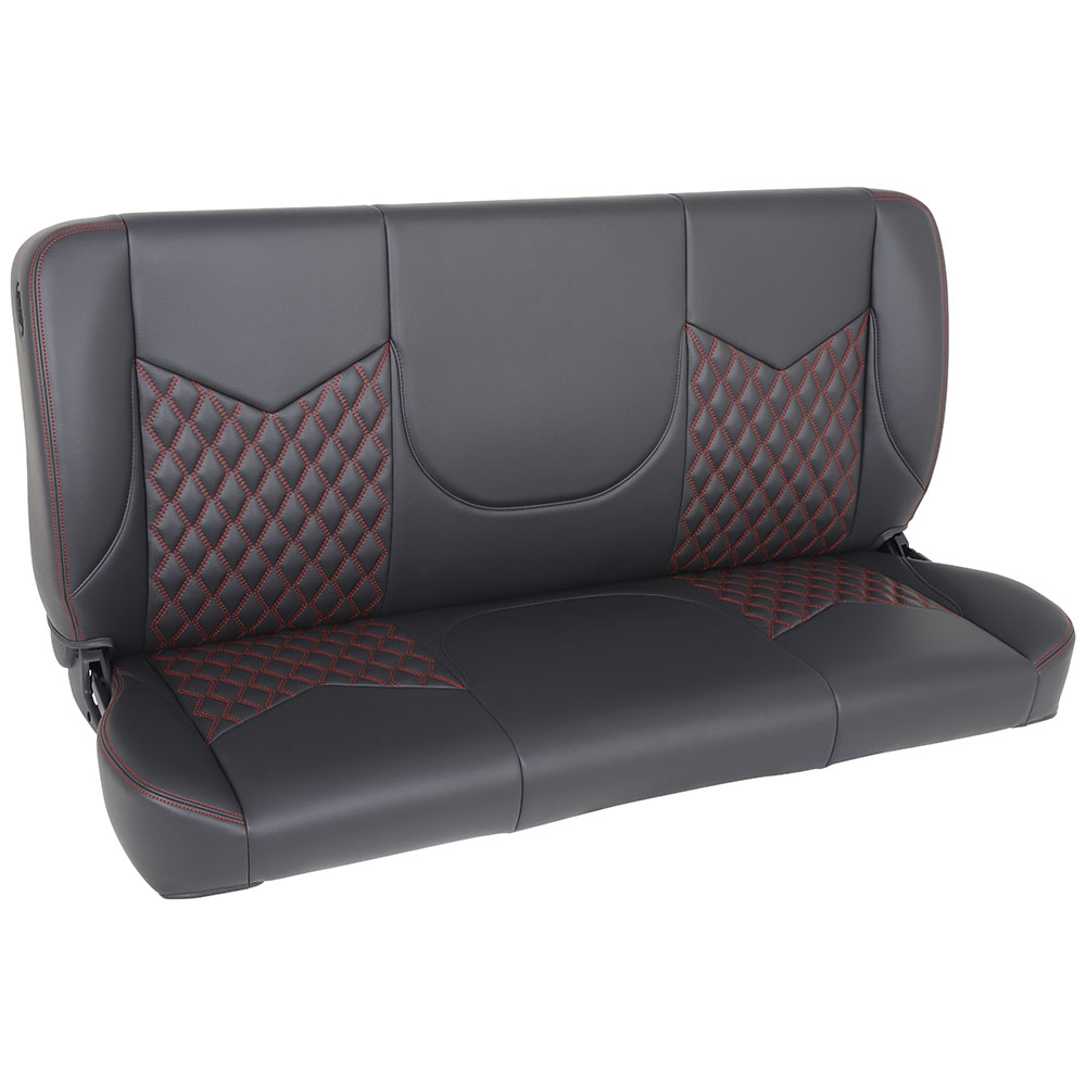 Pro-Series 60" Solid Back Bench Seat Without Center Bolster, Sport-DD ...