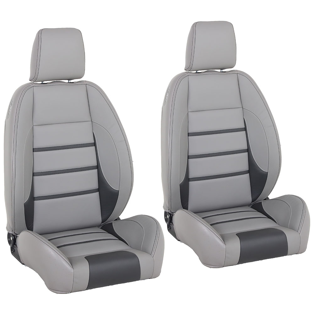 Pro-Series Universal SPORT-GT Low Back Seats w/Headrests 1 Pair 1-Bands ...