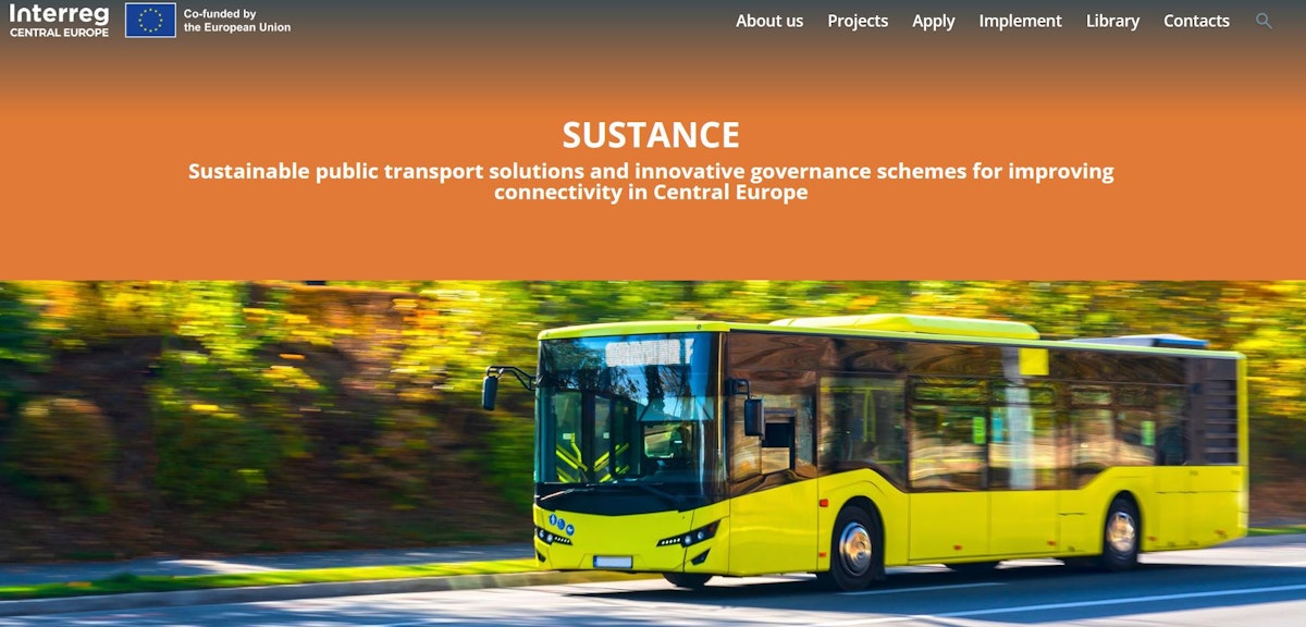 SUSTANCE project: sustainable public transport solutions in Central ...