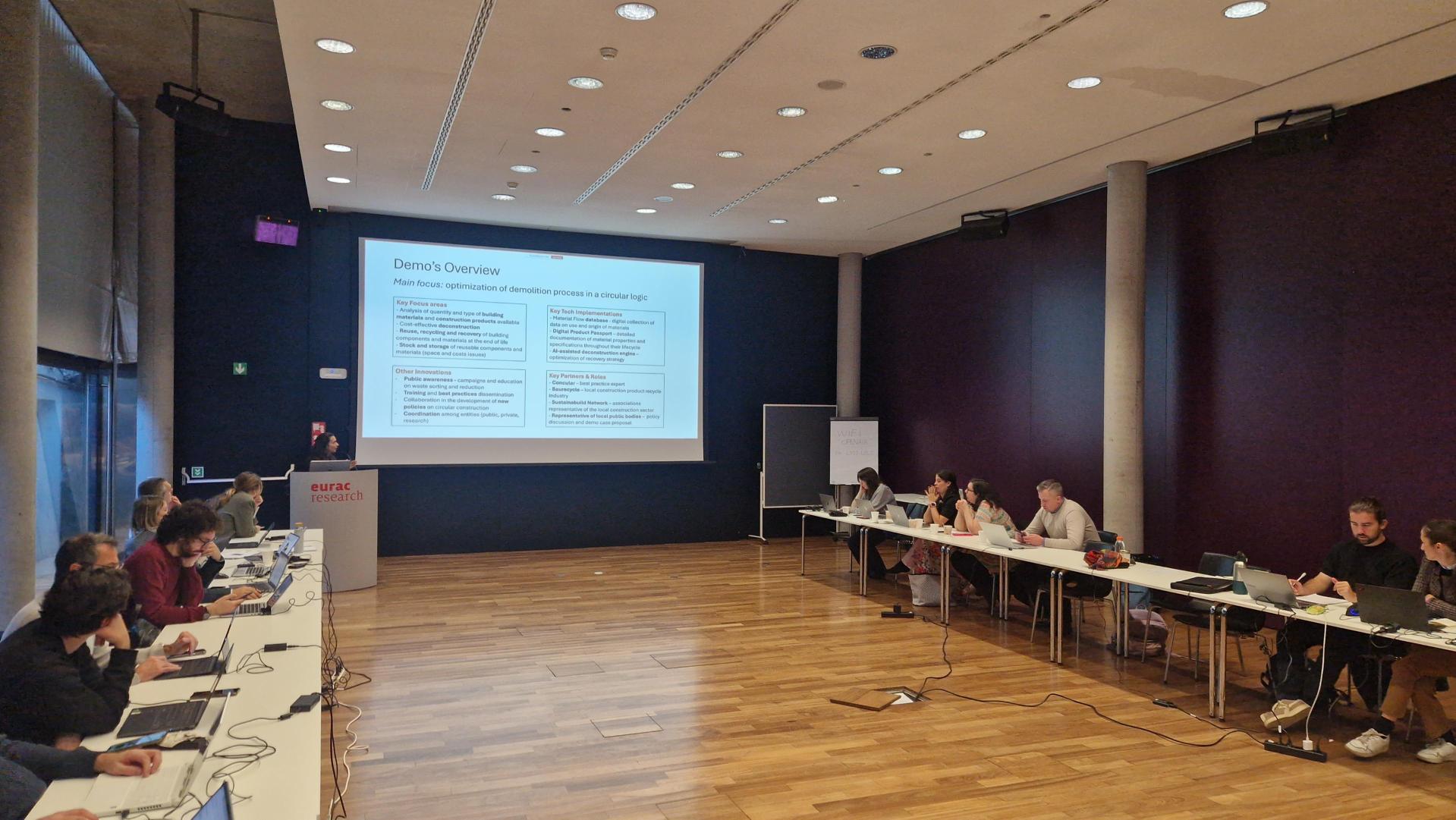 INTEGRATES Kick off meeting in Bolzano - Eurac Research