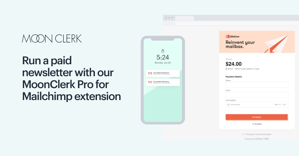 MoonClerk Pro for Mailchimp | MoonClerk