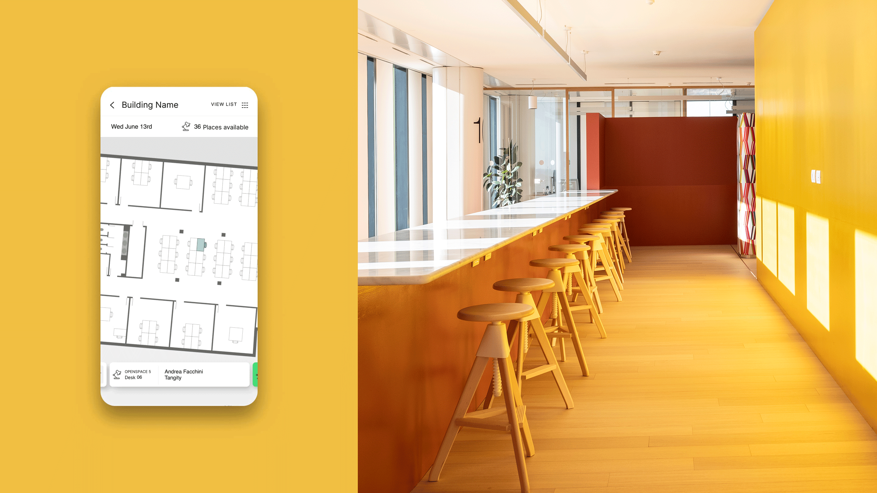 NTT DATA: Sobos Desk Booking App - Tangity