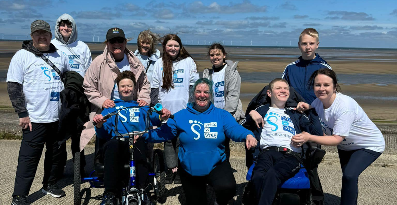 Wirral Walk in aid of Stick 'n' Step | Stick 'n' Step