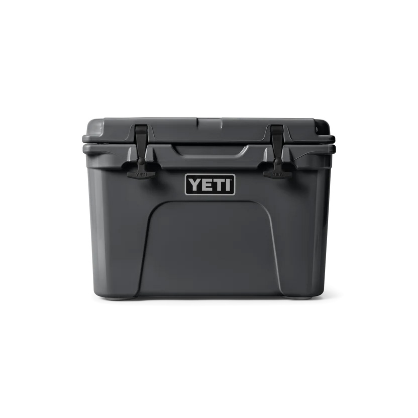 Yeti Tundra Cool Boxes | Tundra 35 65 Charcoal and Tan | Big Green Egg ...