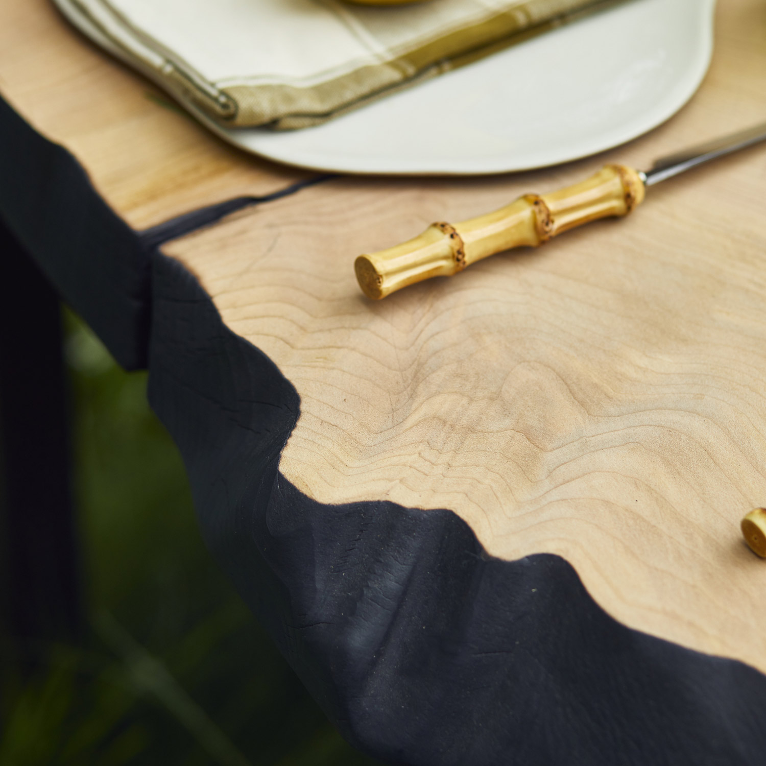 Handmade English Cedar Feasting Table | Tables and bases | Big Green Egg