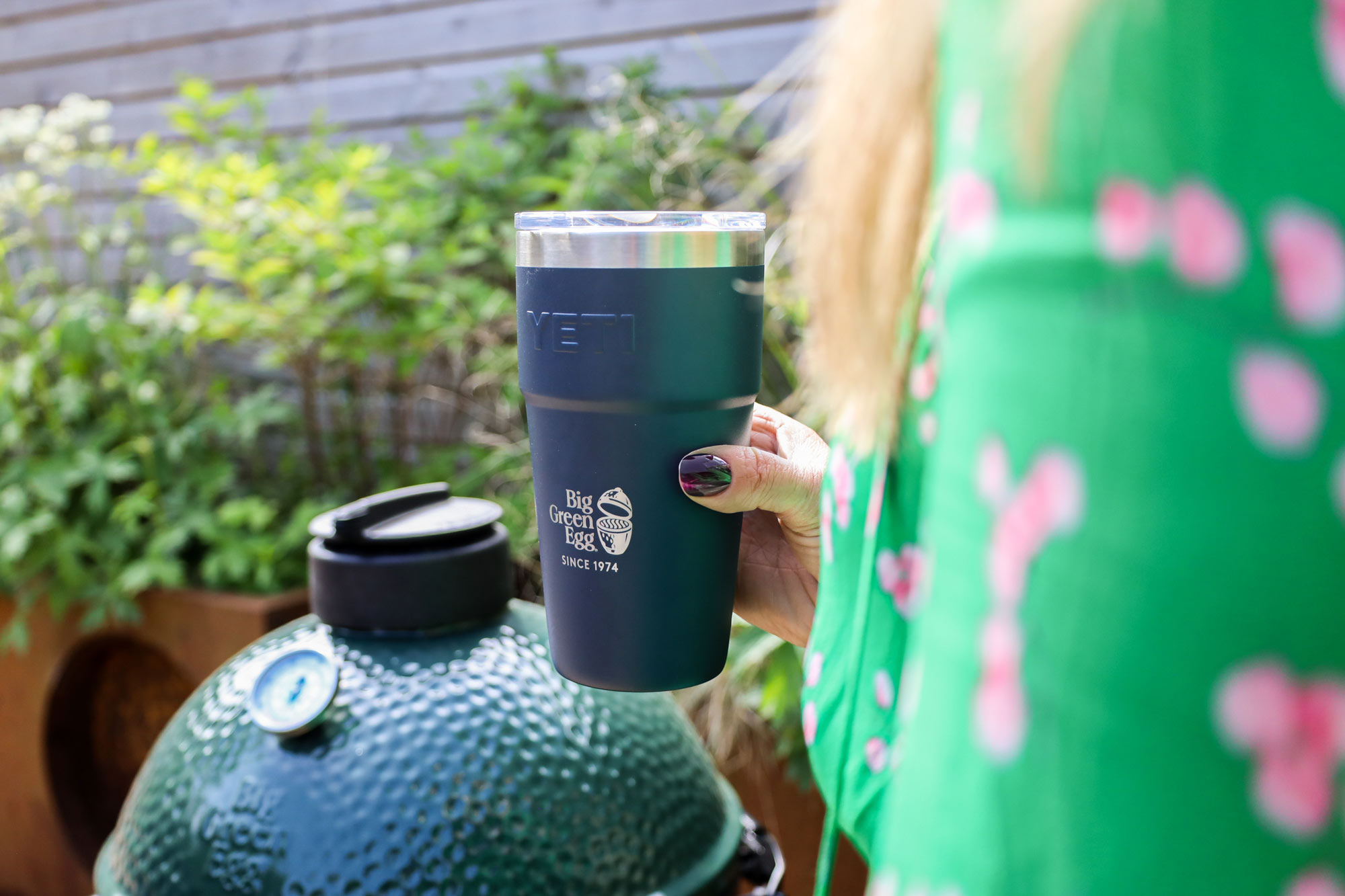 YETI x Big Green Egg Rambler Stackable Cup | Outdoor Living
