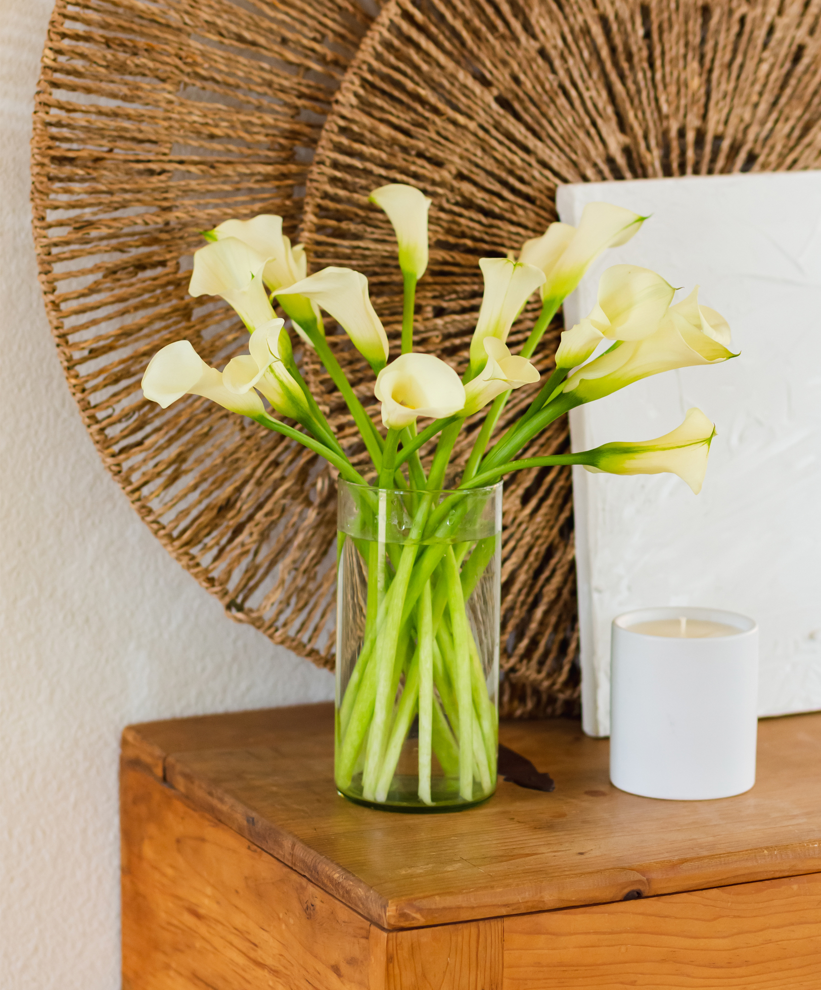White Mini Callas Bouquet | BloomsyBox