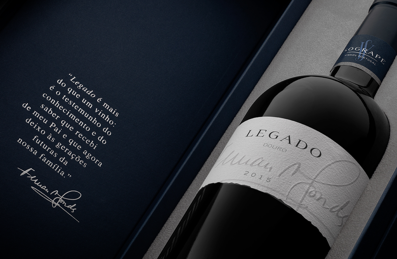 Legado Brand: Heritage and Quality by Sogrape