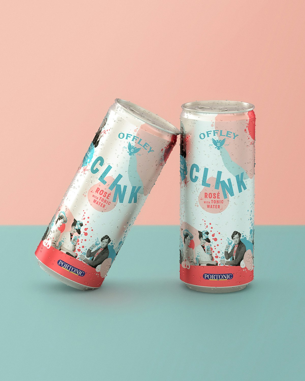 Offley Clink Portonic: ready-to-drink now in Rosé too