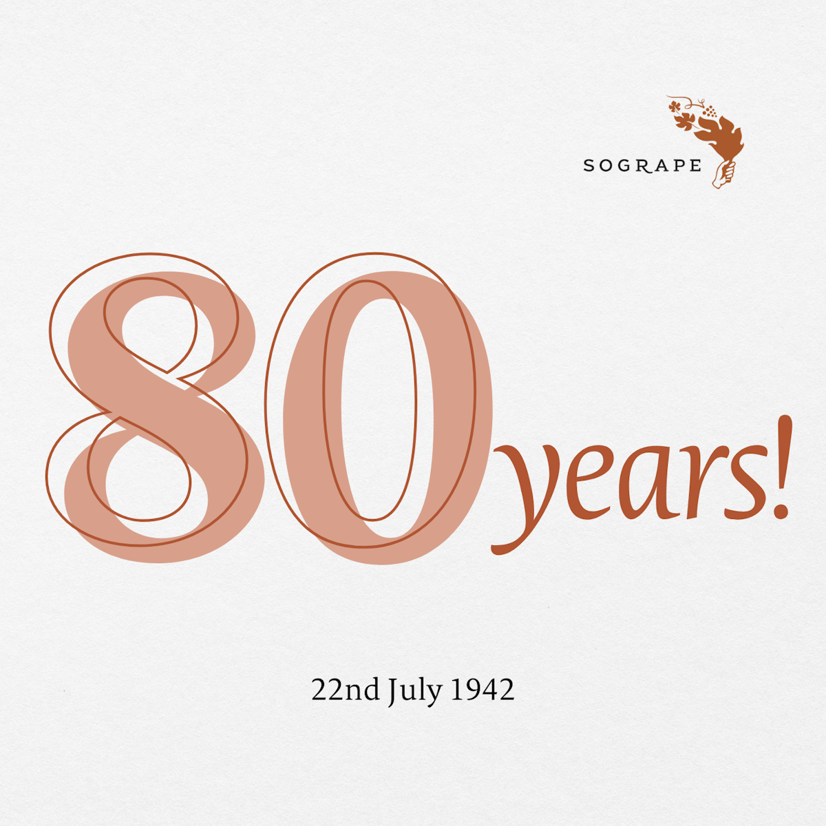 80 Years of Sogrape