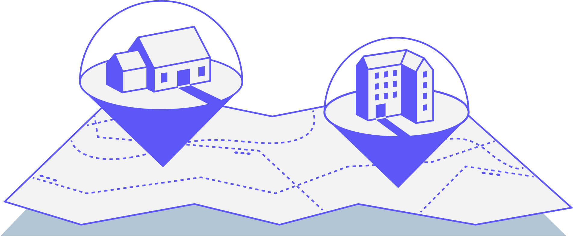 What types of properties are eligible for a HELOC?