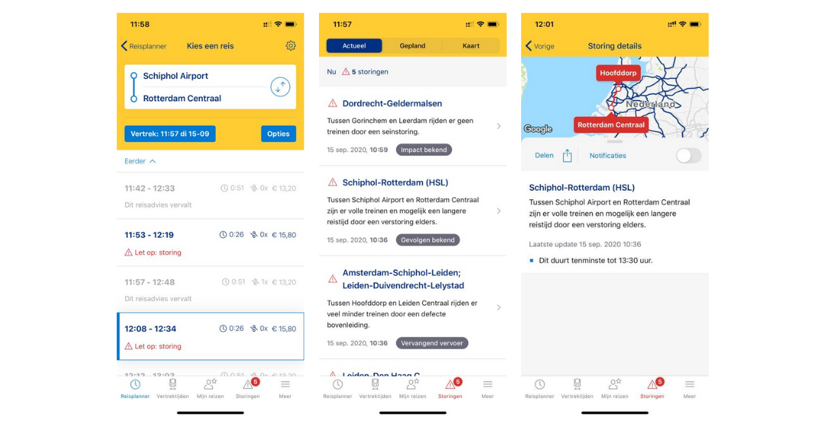 Vlekkeloze dienstregeling NS in drukste maand van het jaar