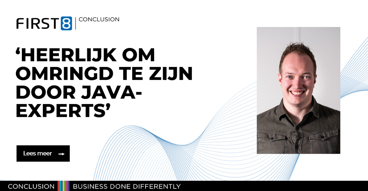 Java Developer bij First8 - Jeffrey