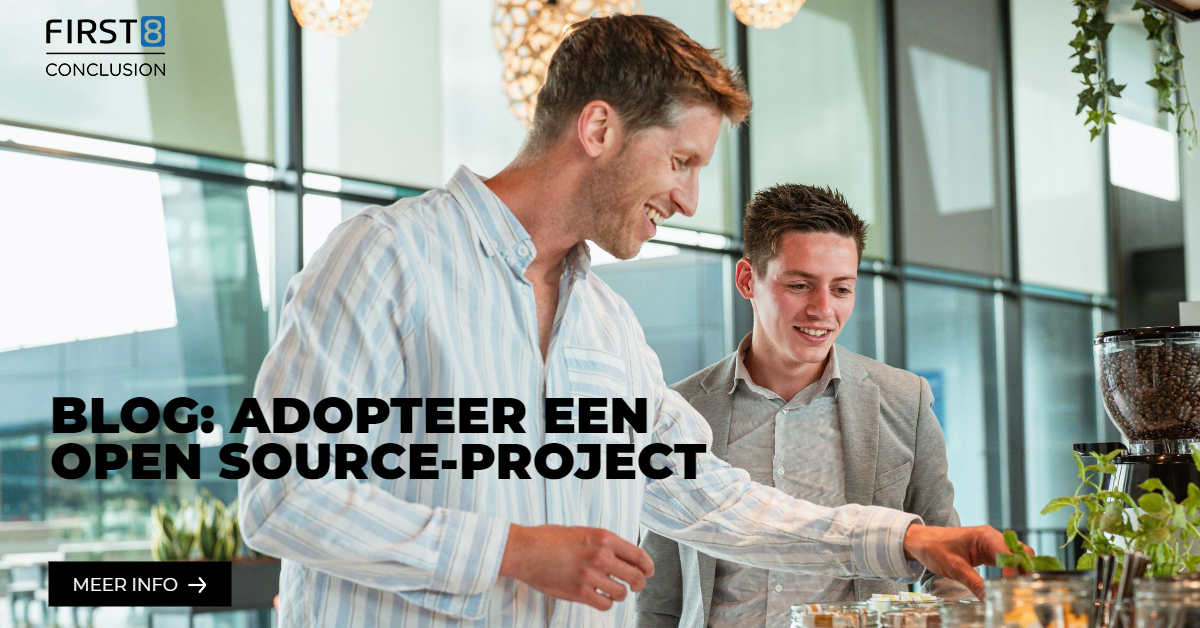 First8 Conclusion: adopteer een Open Source-project