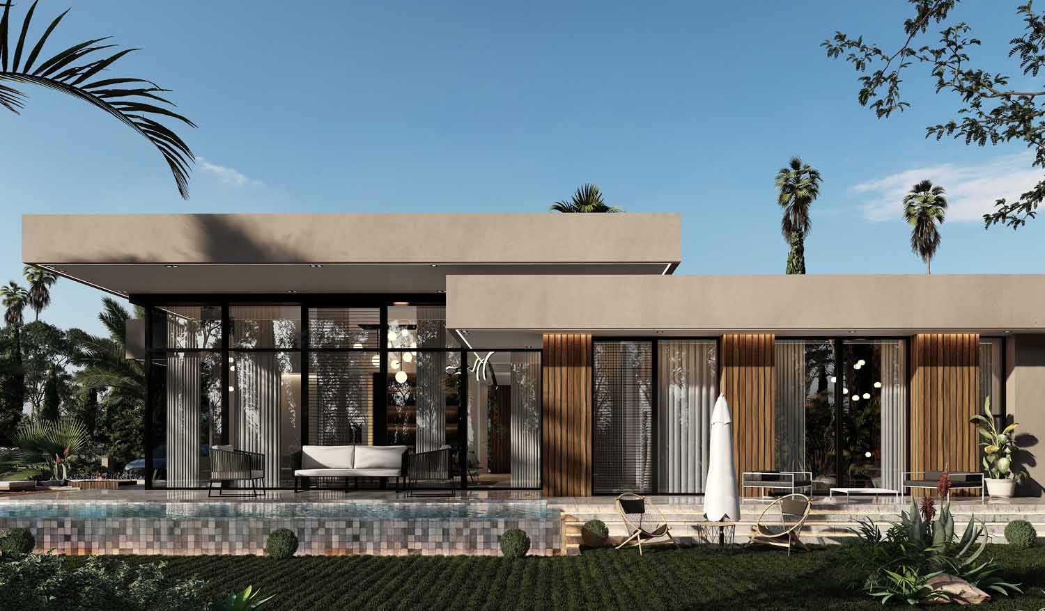 Villa Luxe Plain-pied Marrakech | Éclat de l'Atlas Ambassadeur III