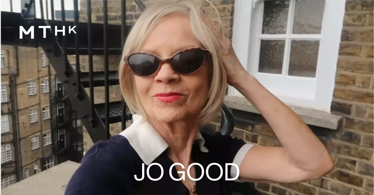 Serendipity strikes with the lovely Jo Good (BBC presenter)