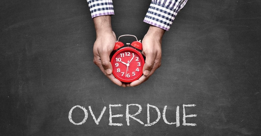 How to deal with late payments