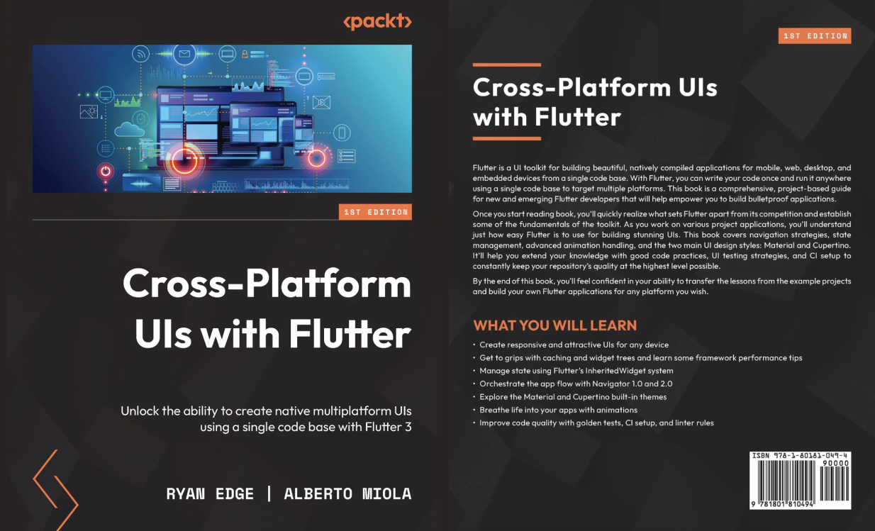 Book Release: Cross Platform UIs With Flutter | Superformula Book Release: Cross Platform UIs With Flutter | Superformula