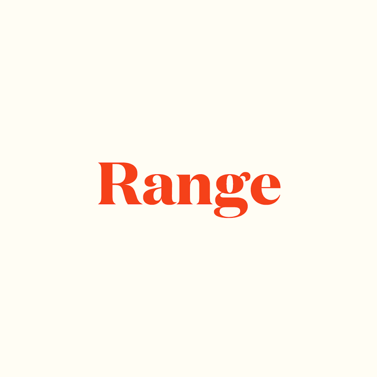 Range - Interdisciplinary Design Studio