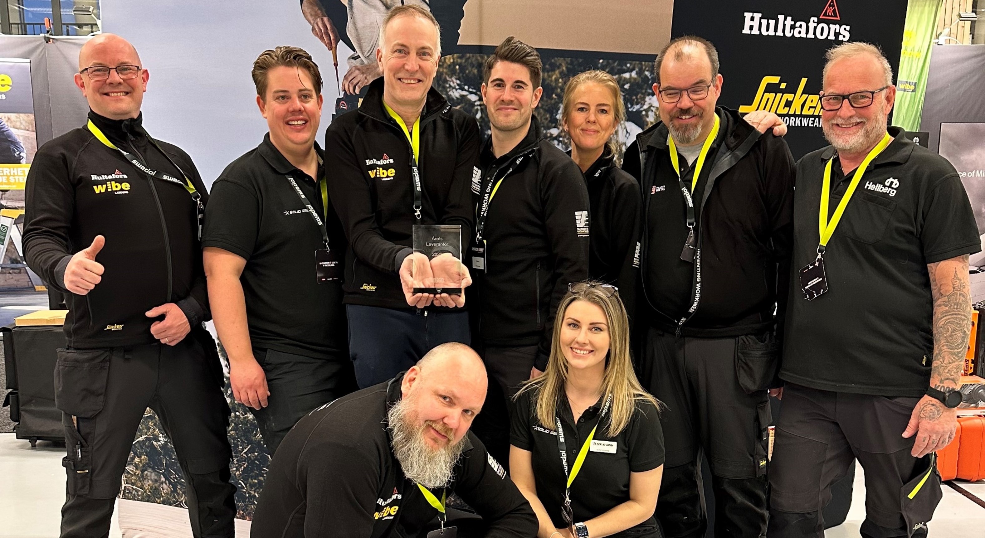 Hultafors Group wins Alligo award, Supplier of the year – Hultafors Group