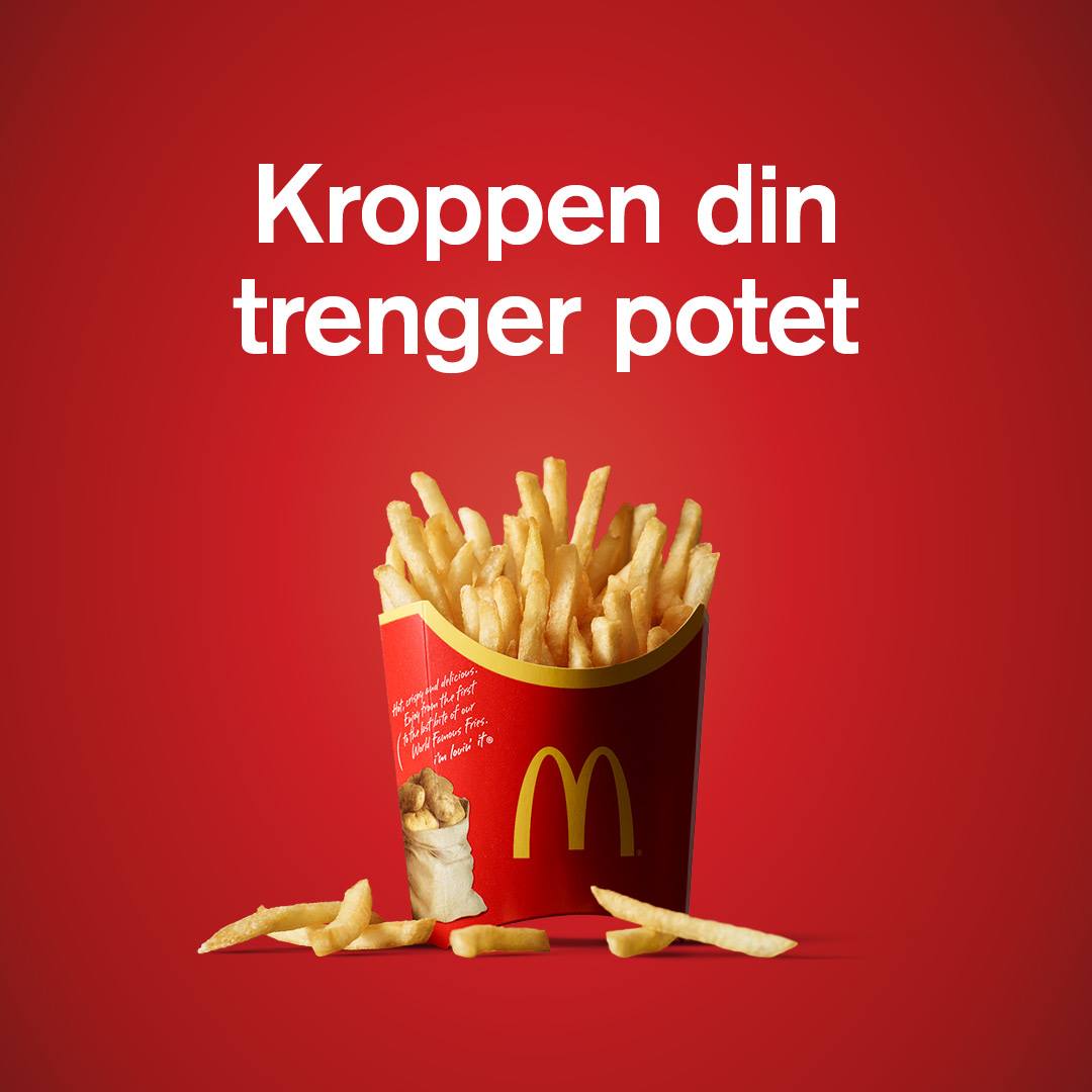 Kroppen din trenger potet