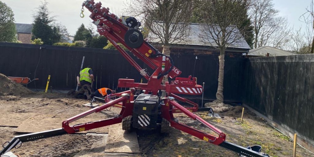 Bespoke Residential Tree Lift | Case Study | AMC Hire