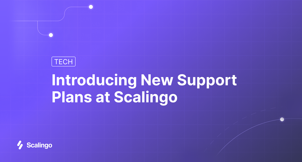 Introducing New Support Plans at Scalingo - Scalingo