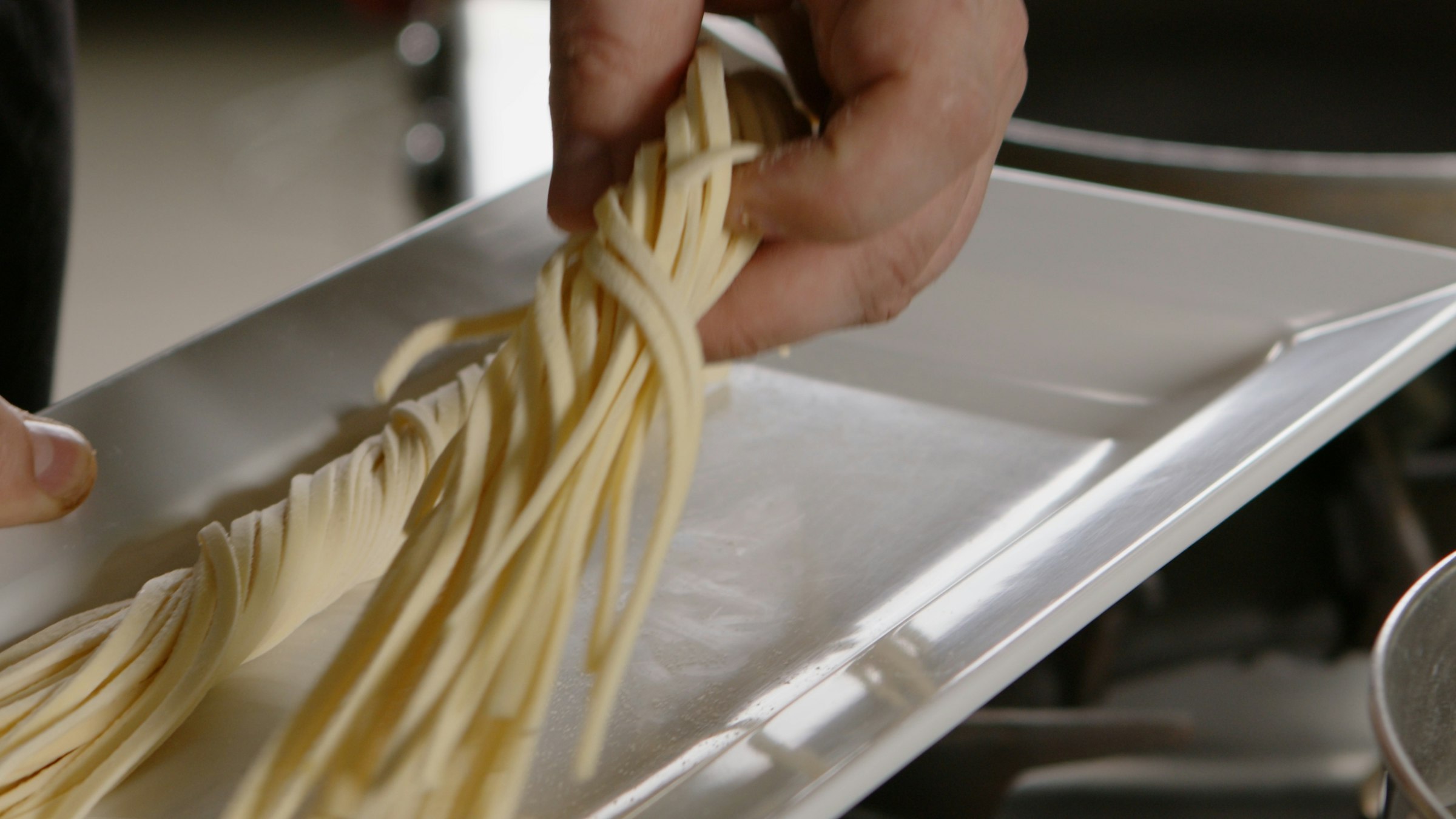 Fettuccine all'Alfredo with Pecorino Romano