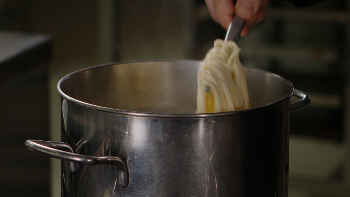 Fettuccine all'Alfredo with Pecorino Romano