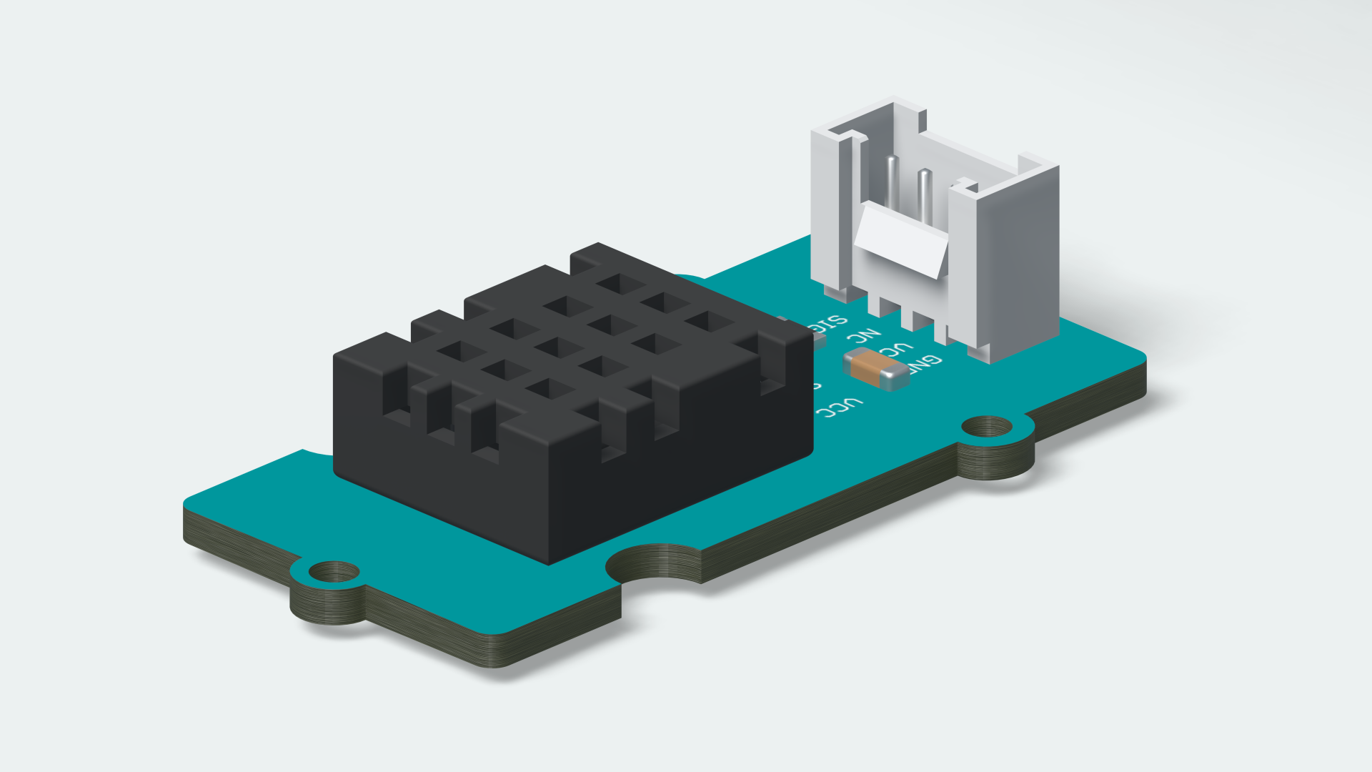 Temperature Sensor - Black