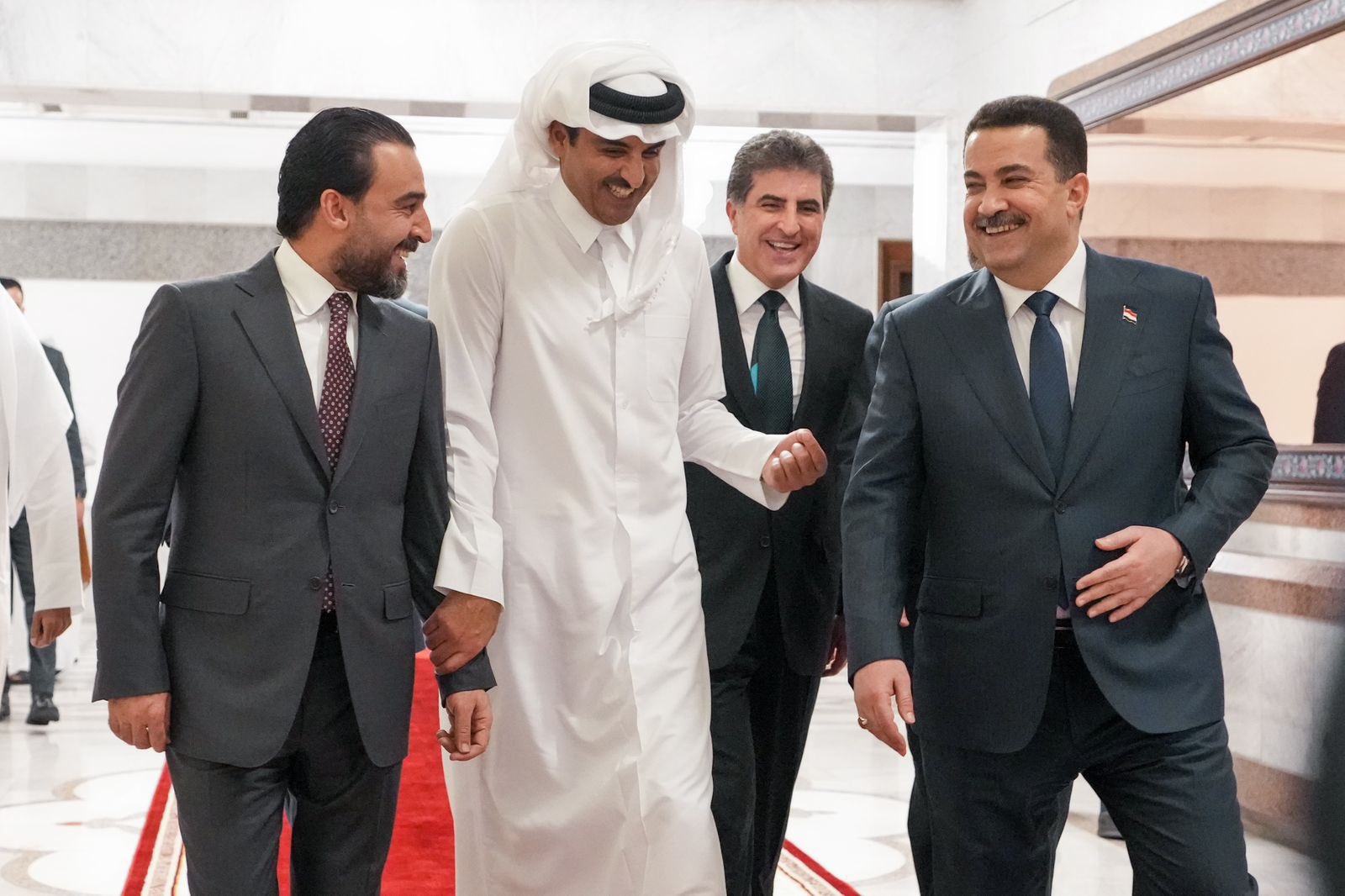 Emir’s second visit in two years highlights rising Qatari role in Iraq