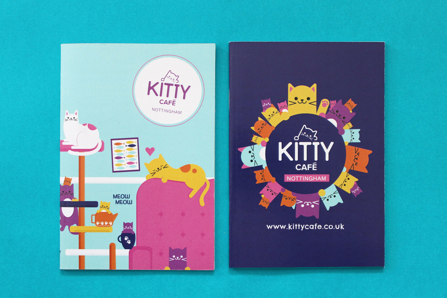 Kitty Cafe Branding | Jess Bright Design