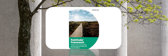 Proud supporter to the WBCSD Pathfinder Framework and Carbon Transparency Partnership launched ...