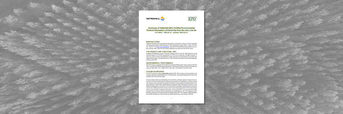 A quarter century since the first EPD! | News - EPD International