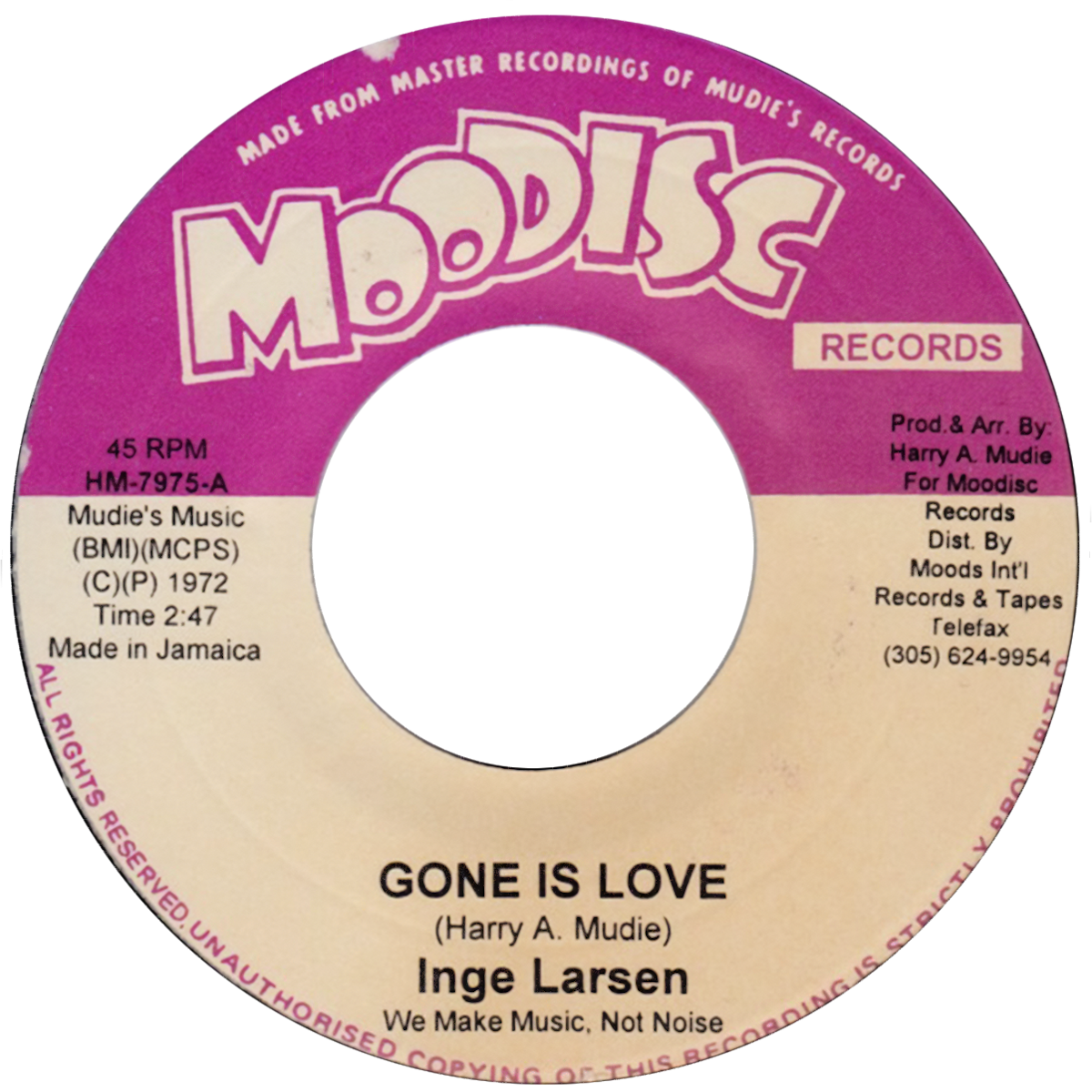 Inge Larsen: Gone Is Love