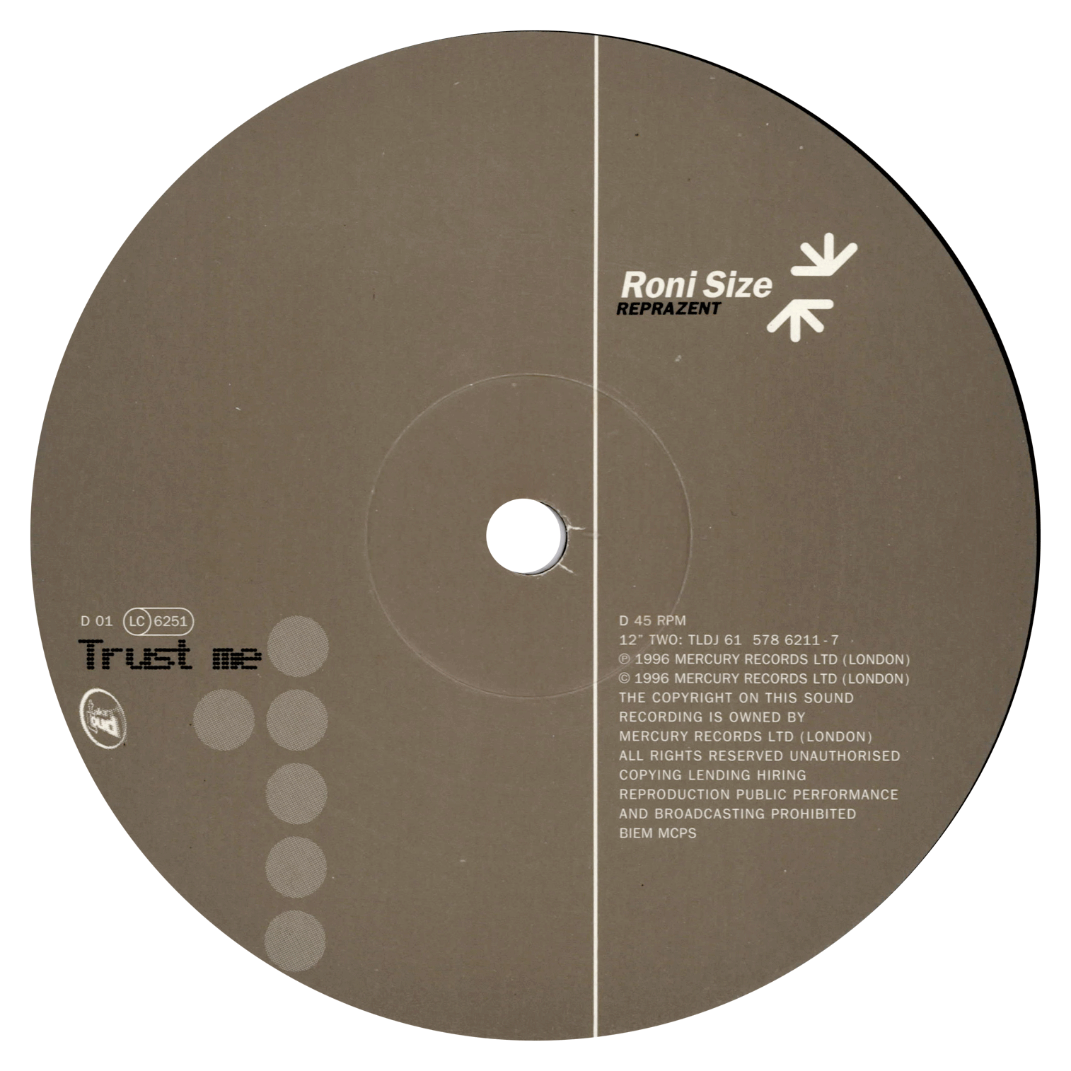 Roni Size - Trust Me