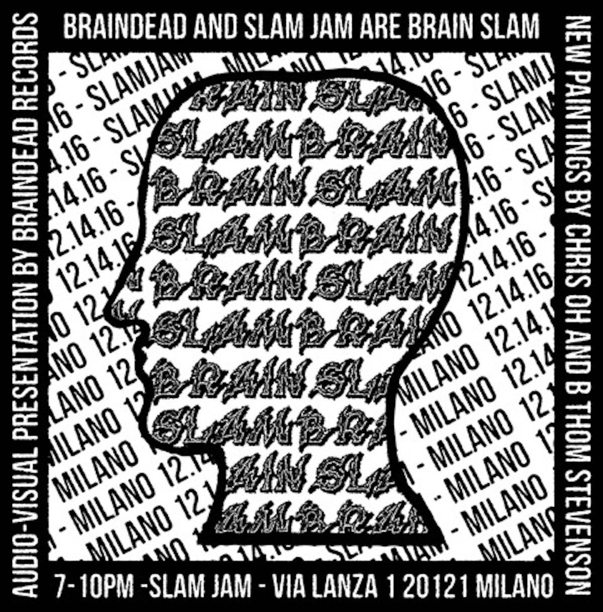 SLAM JAM_BRAIN DEAD EXHIBITION