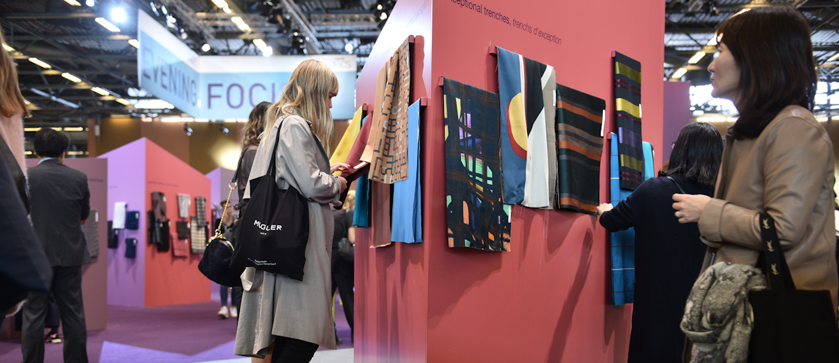 Il senso del tatto a Première Vision, Parigi