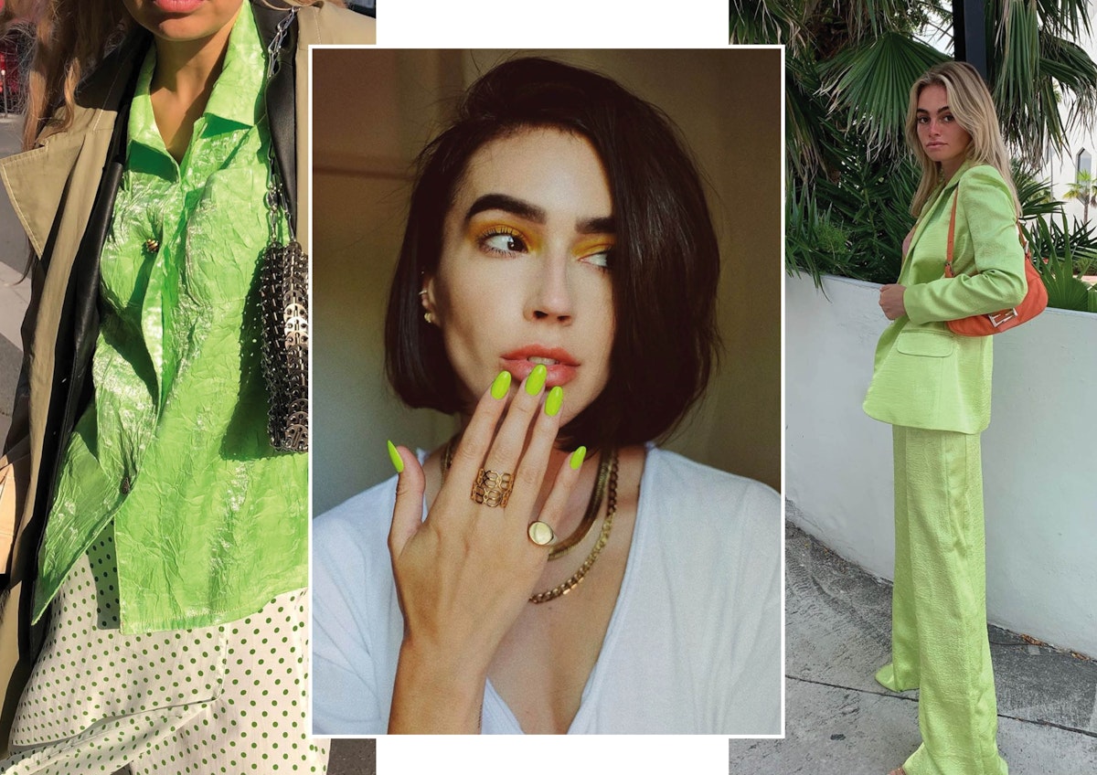 Come indossare il verde lime