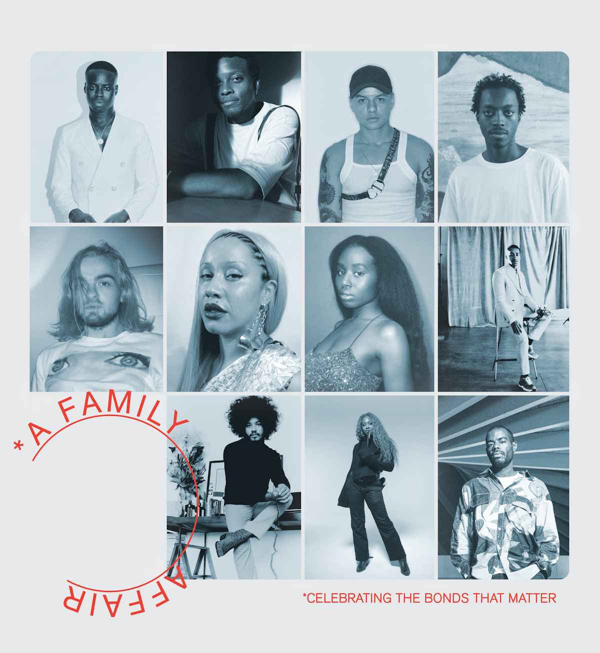 Ibrahim Kamara, guest editor del progetto "A Family Affair" di Browns