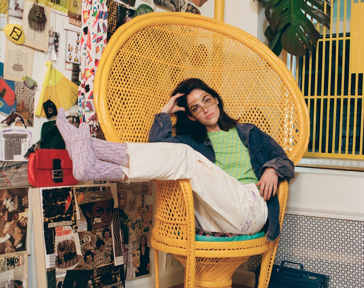 Fendi collabora con l'artista Sarah Coleman per la boutique di Miami ...