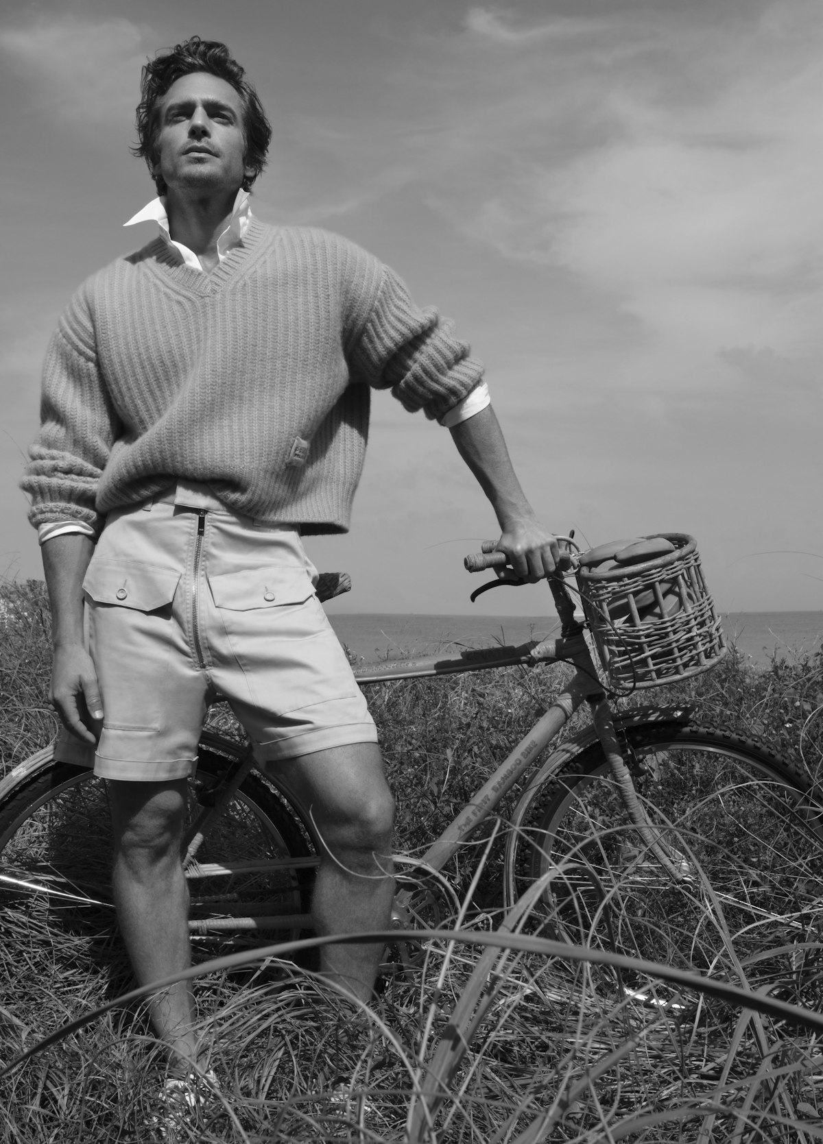 Il supermodel Jason Morgan in "Lookalike Hemingway"