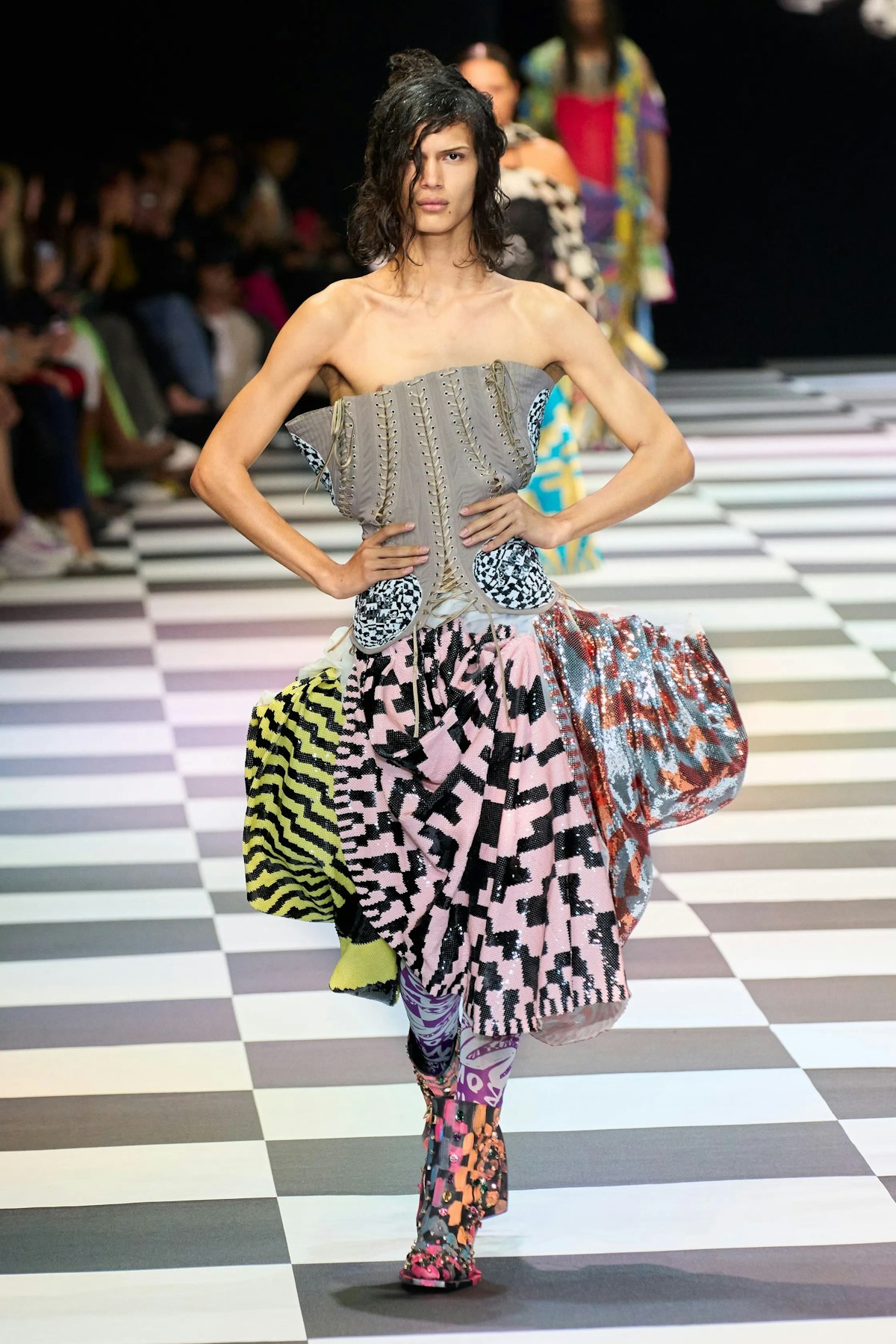 Matty Bovan sfila a Milano grazie a Dolce & Gabbana